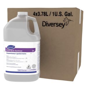 DIVERSEY 95498805 D4 QUAT SANITIZER SUMA 4X3.78L/CS | Spectrum Supply Inc