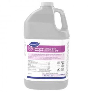 DIVERSEY 4506009 D10 SANITIZER DISINFECTANT 4X3.78L/CS | Spectrum ...